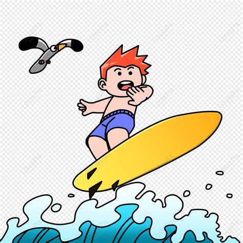 서핑 Png 일러스트 무료 다운로드 Lovepik