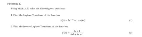Solved I Need Matlab Code With Step By Step Solution Of