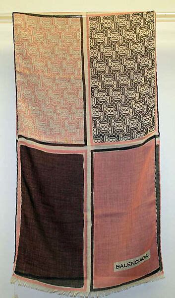 House Of Balenciaga Scarf French The Metropolitan Museum Of Art