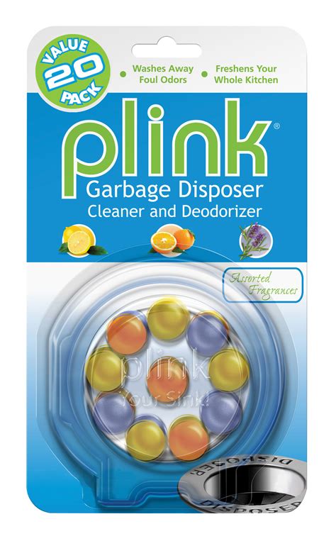 Plink Garbage Disposer Cleaner And Deodorizer