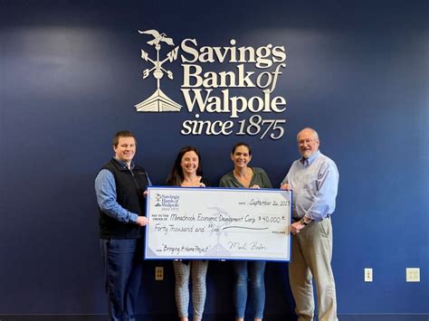 Thank You To Mark Bodin Danielle Ruffo And The Team At Savings Bank