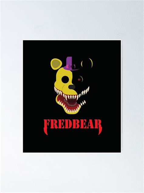 Five Nights At Freddys Poster For Sale By Kittens360 Redbubble