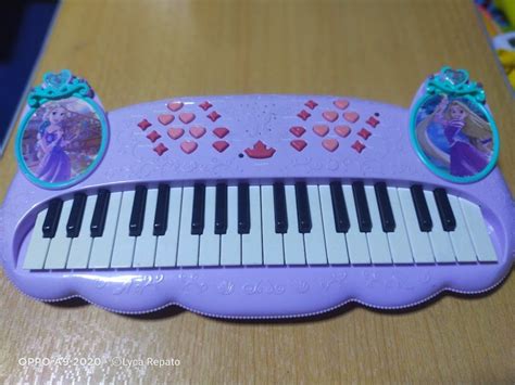 Disney Princess Tangled Electronic Keyboard Hobbies And Toys Toys