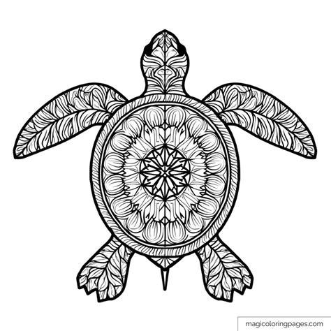 Free Turtle Coloring Pages 52 Printable Designs