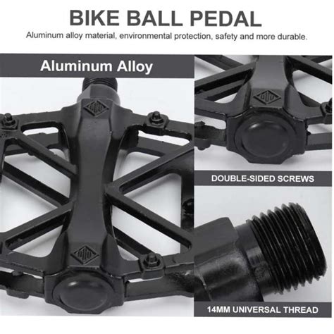 Promo Green Bike Pedal Sepeda Aluminium Anti Slip Hh Aksesoris Sepeda Fixie Keranjang Besi