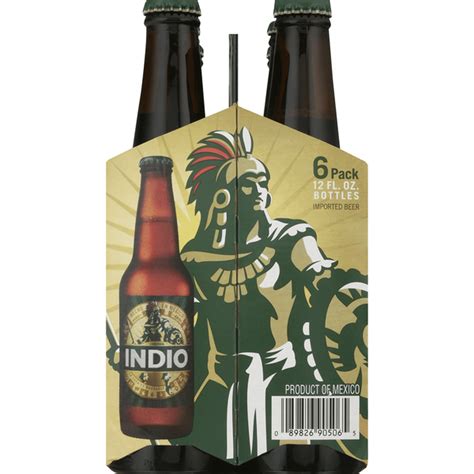 Indio Beer 6 Pack 12 Fl Oz Delivery Or Pickup Near Me Instacart
