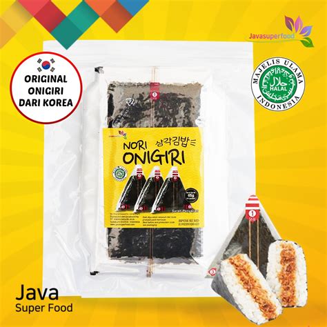Jual Nori Onigiri Nori Wrapper Khusus Bungkus Nori Triangle Sushi