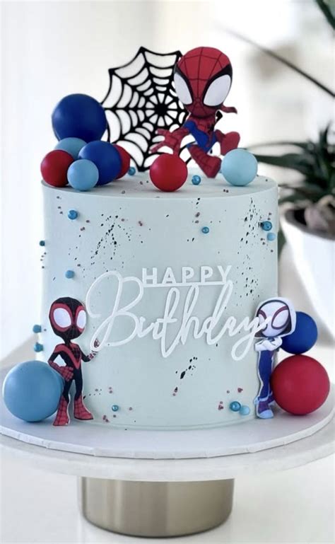 Spiderman Cake Ideas For Boys