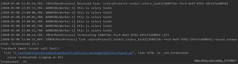 Celery关闭执行中的任务策略celery Flower监测的worker的异步任务中断了在flower里面无法终止 Csdn博客