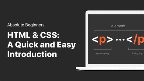 Aswp Html And Css A Quick And Easy Introduction For Total Beginners