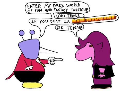 Deltarune Deltarunespoilers Deltarune Chapter 3 Spoilers Tenna