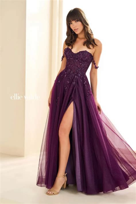 Ellie Wilde Ew36083 Nikkis Glitz And Glam Boutique Prom Prom Dress