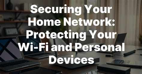 Securing Your Home Network Protecting Your Wi Fi And Personal Devices