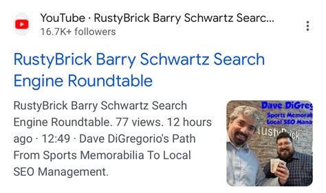 Follower Count Live In Google Search Result Snippets