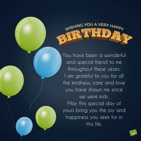 Wishing You A Very Happy Birthday Happy Birthday Male Friend Long