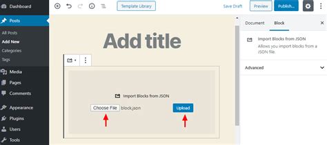 How To Export And Import Gutenberg Blocks In Wordpress