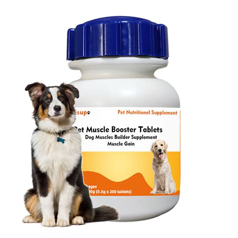 Dog Supplements Strengthens Muscle Tablets Muscle Growth Maintenance