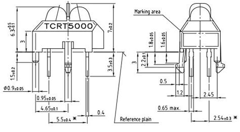 TCRT5000 IR Sensor Datasheet Pinout And Circuit