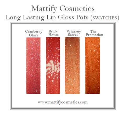 Long Lasting Lip Gloss Pots