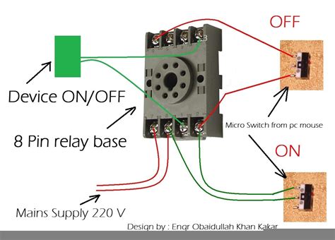 8 Pin Relay Wiring Diagram Printable Coloring Free