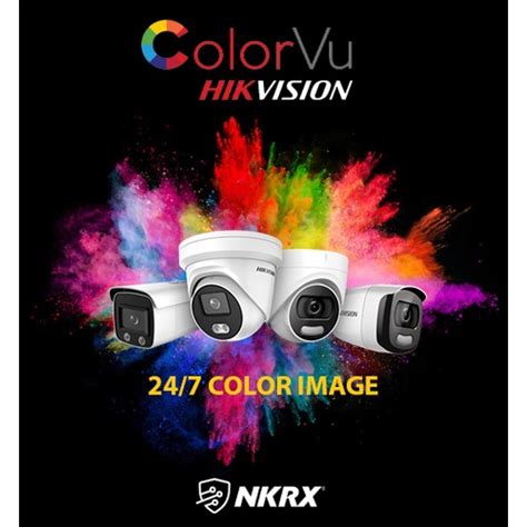 Hikvision Colorvu Kit With Audio 4ch 2mp Cctv Package 1080p Mobile View Cctv Kit Colored