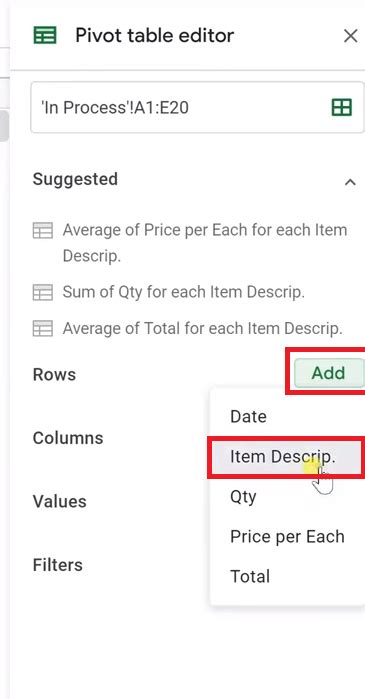 Google Sheets Use Slicers To Filter A Pivot Table On The Fly