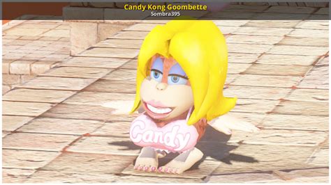 Candy Kong Goombette Mod For Super Mario Odyssey Smo Mods