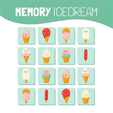 Free Vector Flat Design Memory Game Cards