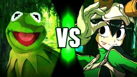 Kermit Vs Tsuyu Asui Death Battle Yep By D2thag23 On Deviantart