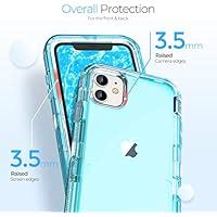 Amazon Com ORIbox Case Compatible With IPhone Case Heavy Duty Shockproof Anti Fall Clear