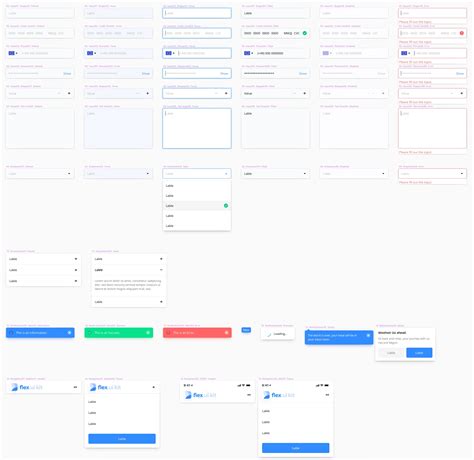 Flex Ui Kit For Sketch Free Ui Kit Ui Store Design
