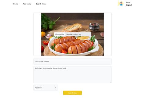 GitHub Matfaisall Recipe Frontend Redux Mama Recipe Is A Web Application That Enables Users