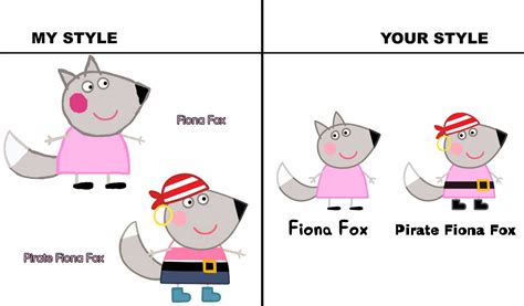 Fiona Fox Comparison By Mjhenry83 On Deviantart