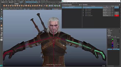 Maya 2016 Extension 2 Pose Editor Youtube