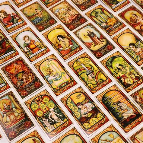 Classic Tarot Deck For Rider Waite Vintage Tarot Cards