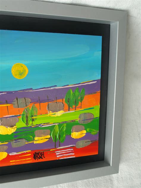 Ad Van Hassel Acrylverf Op Paneel Ingelijst Landschap Verkocht