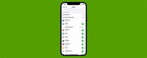 How To Check Data Usage On Iphone