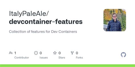 Github Italypalealedevcontainer Features Collection Of Features For Dev Containers