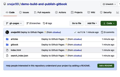 免費無限建立自己的 gitbook 圖文教學 利用 github pages github actions 自動發佈 onejar 的隧道