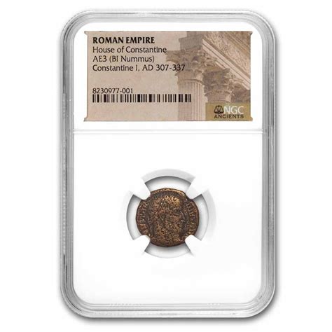 Buy 307 337 Ad Roman Bi Nummus Constantine I Ngc Apmex