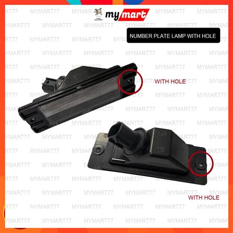 Lamp Number Plate Proton Wira Putra Lampu No Nomber Lisence Lamp With