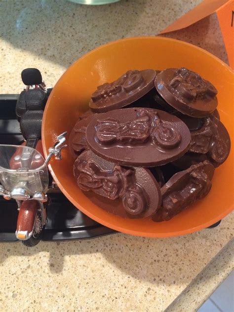 Delicious Chocolate Motorcycle Treats For Harley Davidson Lovers