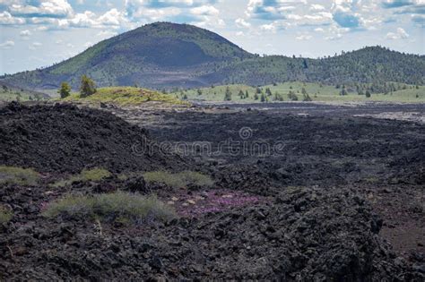 Craters Of The Moon National Monument Oregon America Usa Stock