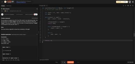 Jit Dhank On Linkedin Codingchallenge Binarysearch Learningeveryday