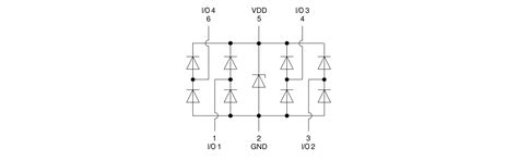 Diodes Tvs With And Without Vdd Connection Electrical Engineering
