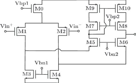 Folded Cascode Operational Transconductance Amplifier Fc Ota