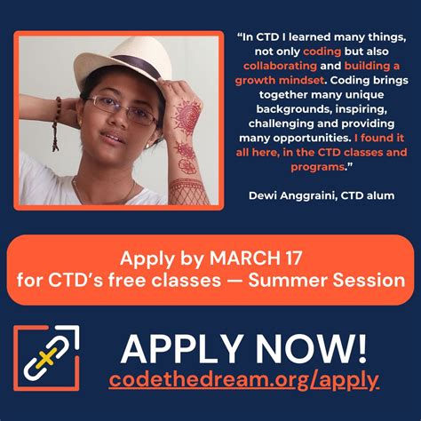 join codethedream s free coding education code the dream posted on the topic linkedin