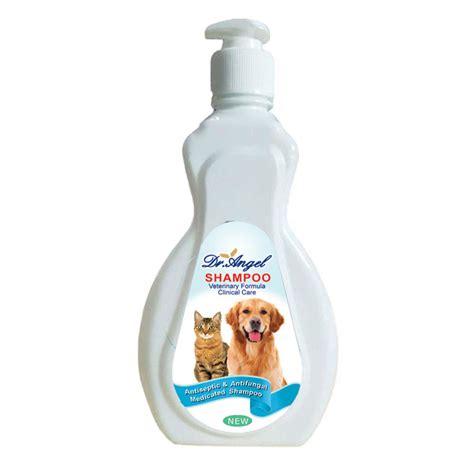 قیمت و خرید شامپو ضد قارچ سگ و گربه دکتر آنژل مدل Clinical حجم 500 میلی