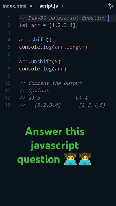 Day 30 Javascript Question Javascript Javascriptlearning Programming Javascriptdev Easy