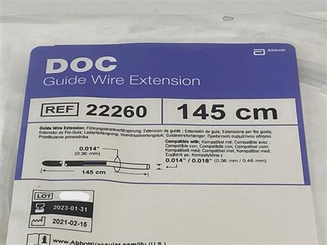 Ptca Doc Wire Extension At ₹ 2700piece Uttam Nagar New Delhi Id